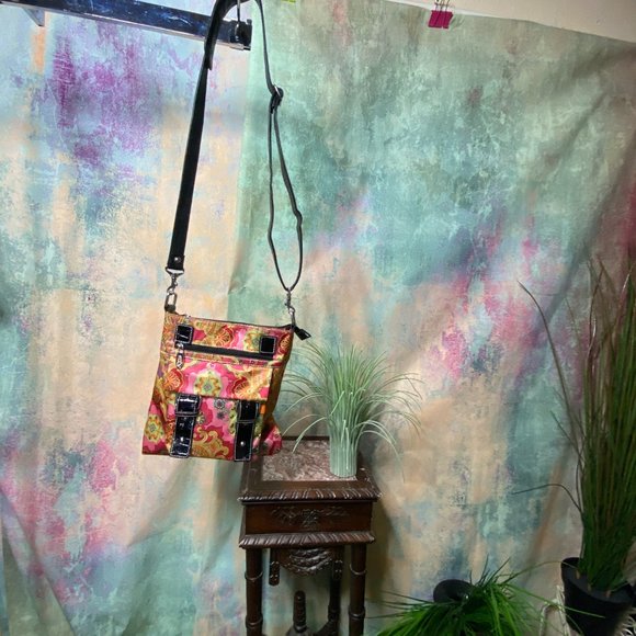 Bags | Colorfull Crossover Handbag W A Lot Pockets | Poshmark